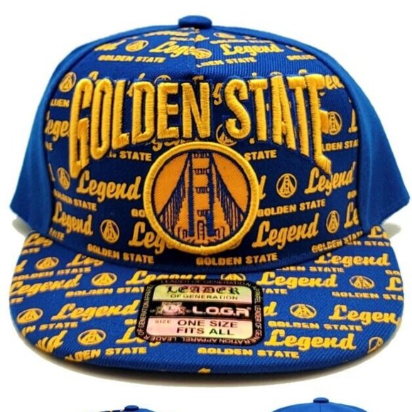 L.O.G.A. | Accessories | Golden State Loga Youth Legend Bridge Snapback ...